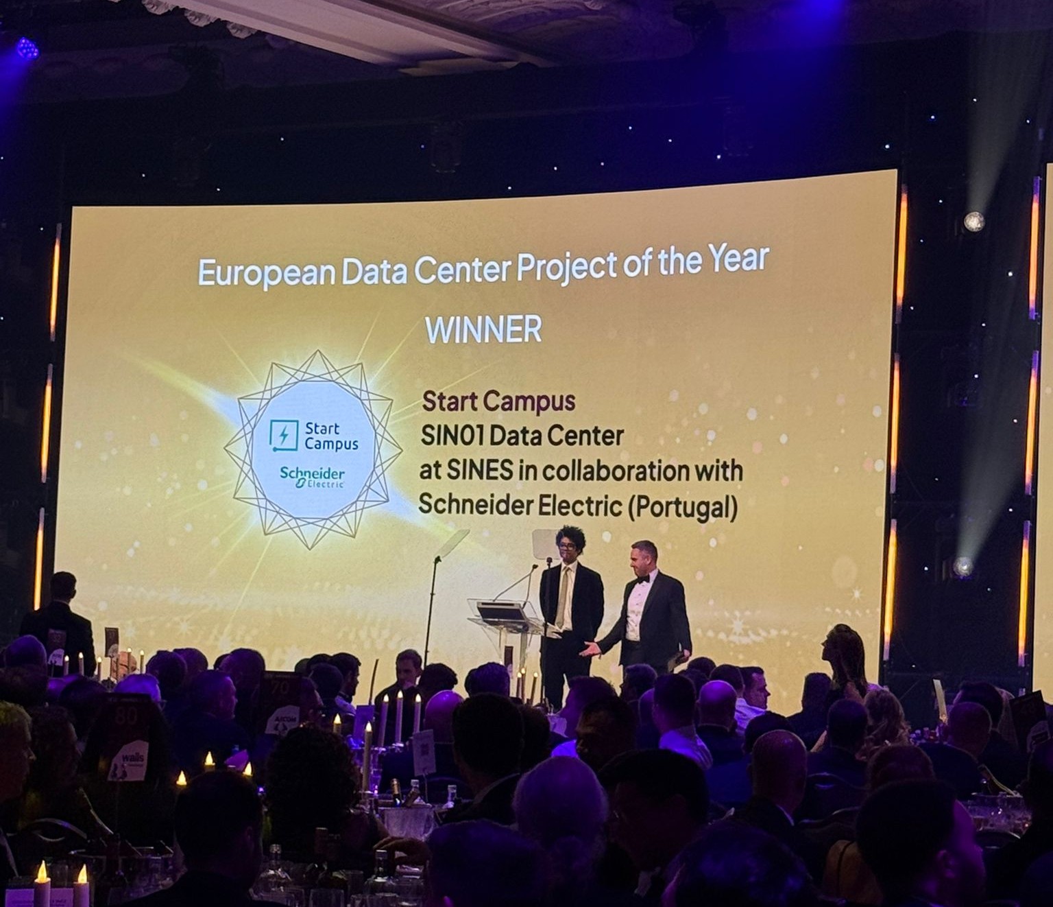 Start Campus vence prémio Projeto Europeu de Data Center do Ano